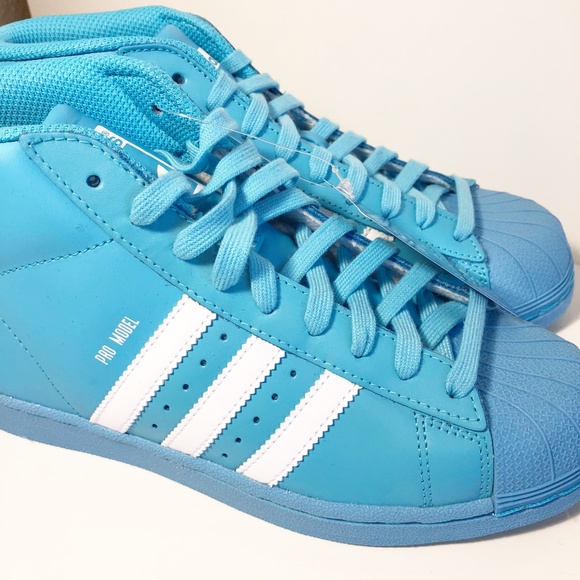 adidas | Shoes | Adidas Pro Model Ortholite High Top Blue Shoes | Poshmark